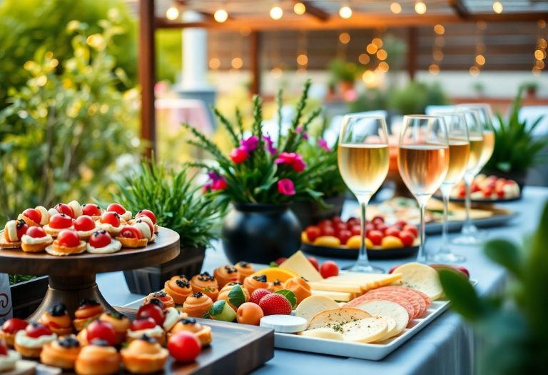 Ricette facili e gustose per organizzare buffet estivi in terrazza ...